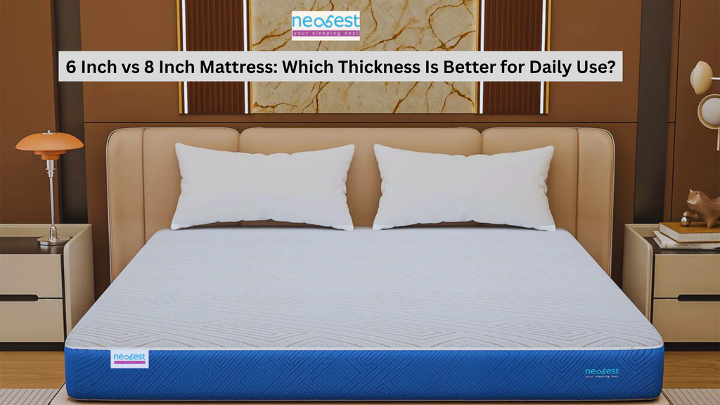 6 Inch vs 8 Inch Mattress: Which Thickness Is Better for Daily Use ...